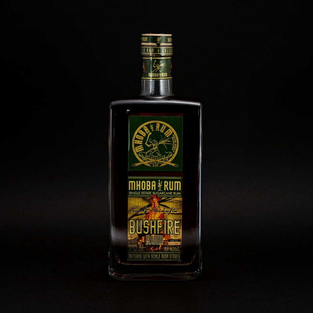 Mhoba Rum - Bushfire - Single Estate Sugarcane Rum - De Kelle Cigars