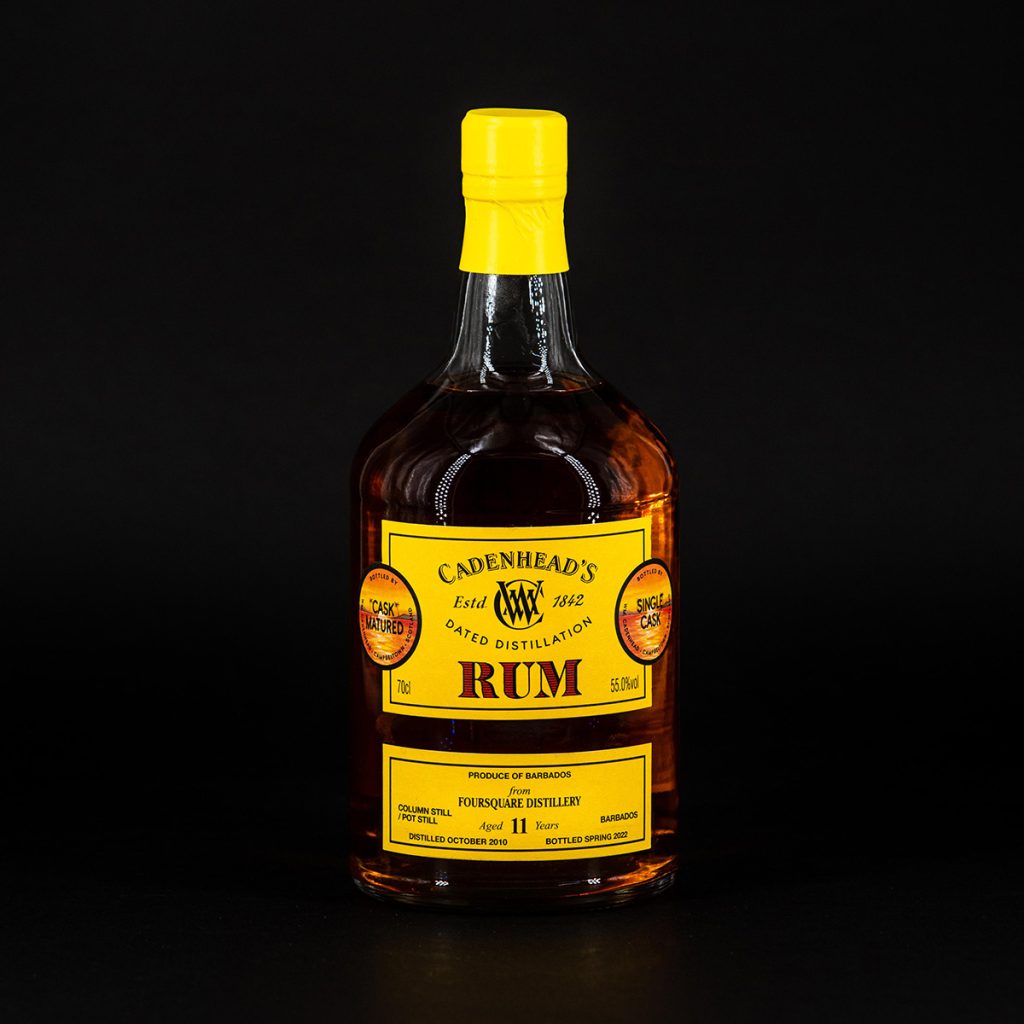 Cadenhead's - Aged 11 years - Dated Distillation Rum - Foursquare ...