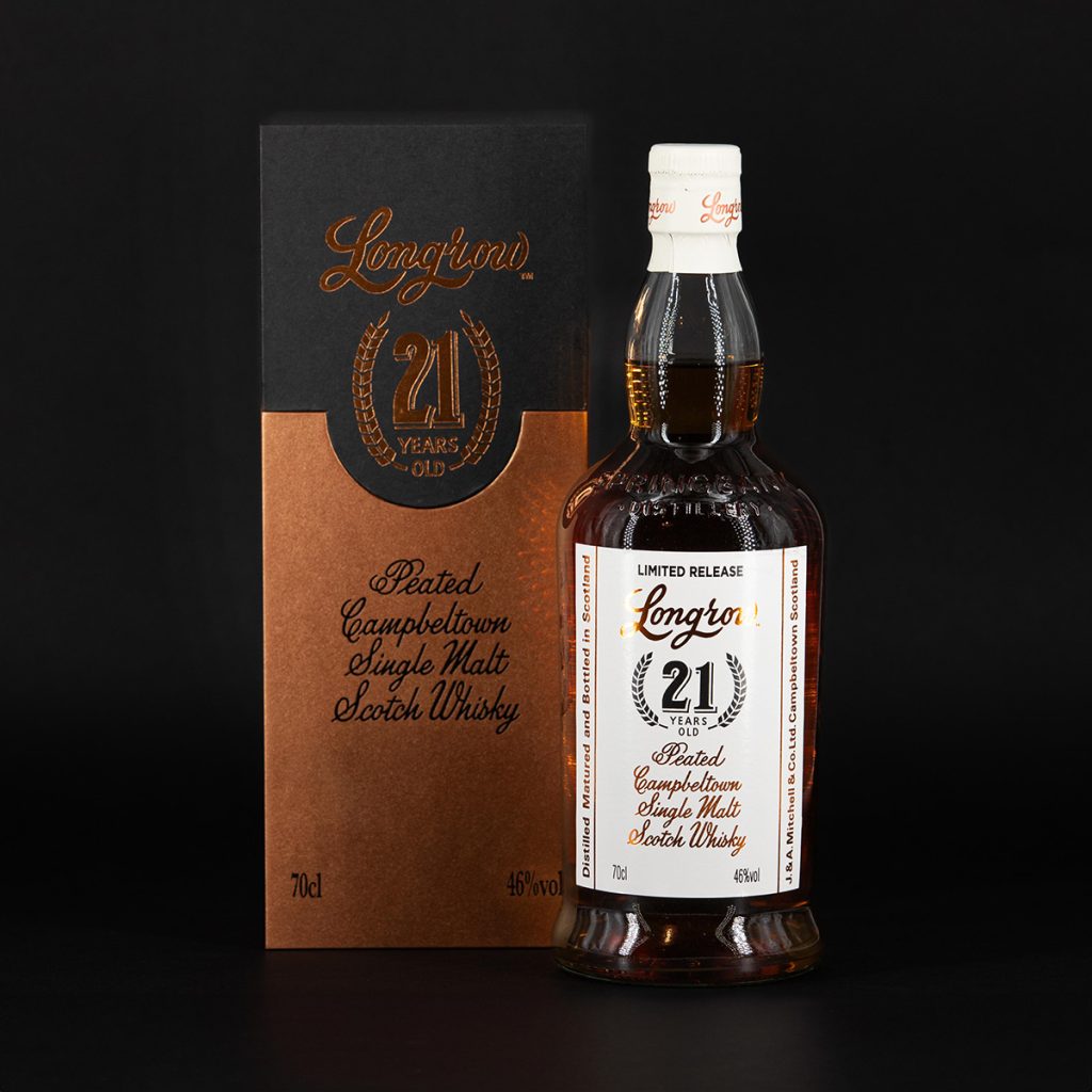 Longrow - 21 years old - Peated Campbeltown Single Malt Scotch Whisky ...